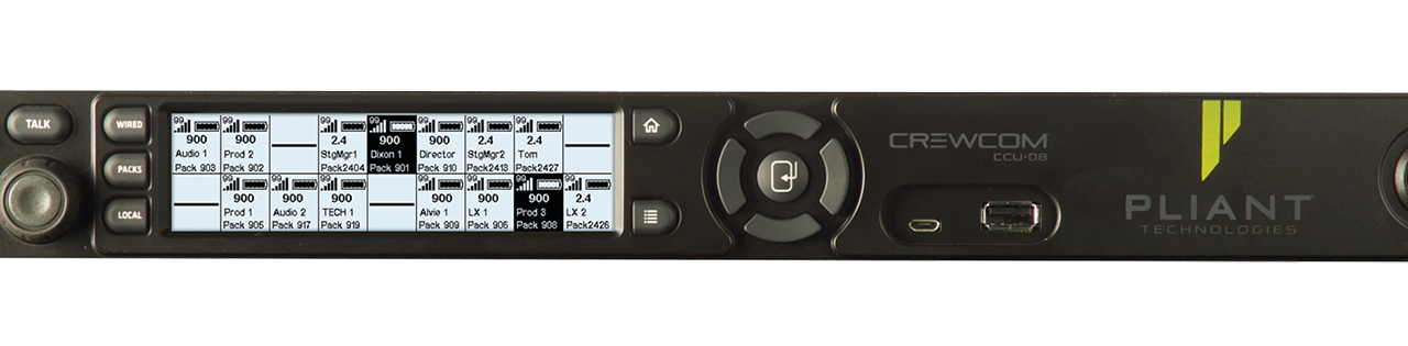 Pliant Introduces CCU-08 CrewCom Control Unit at IBC