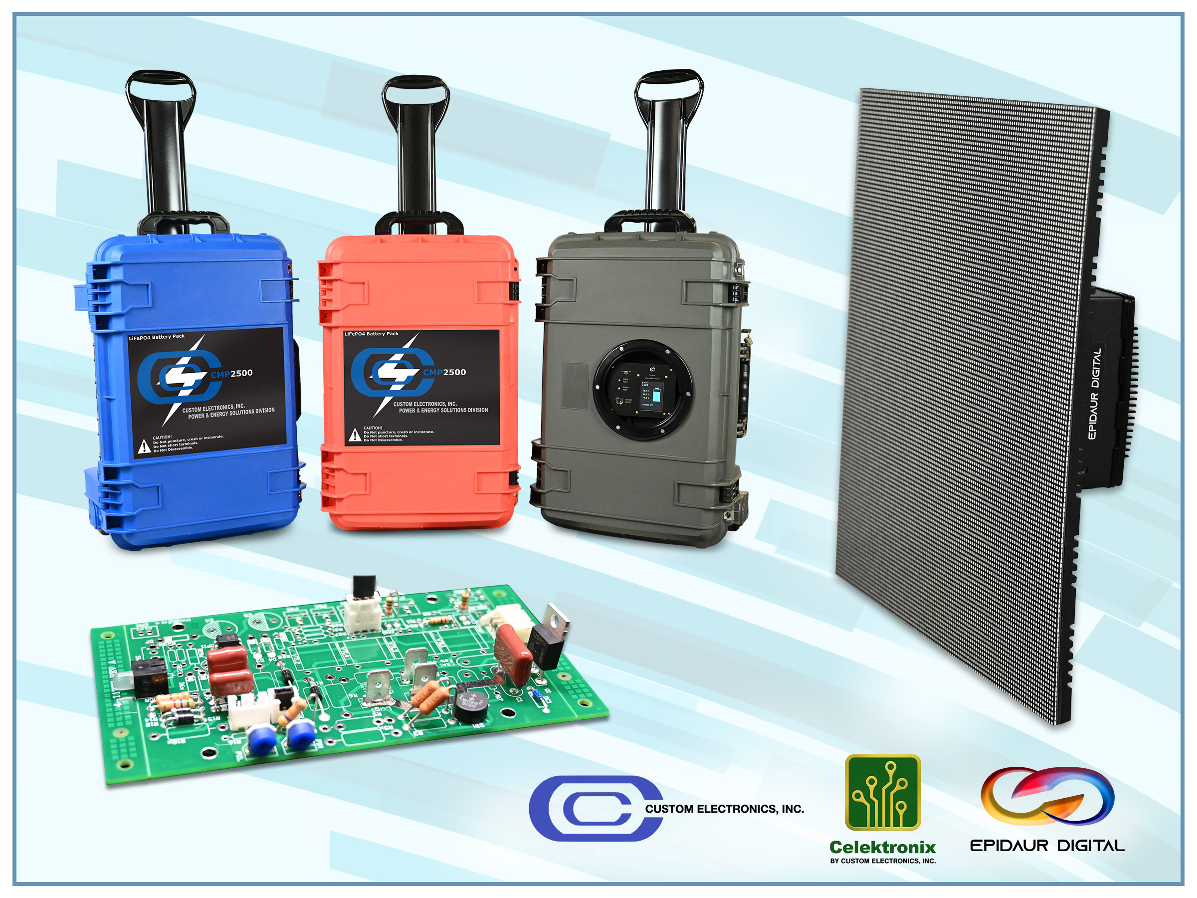 CEI's Family of Brands Display & Power Capabilities at APEC 2023